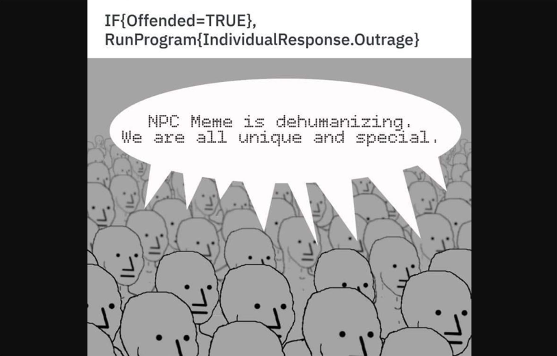 NPC memes and the politics of solipsism - 3 Quarks Daily