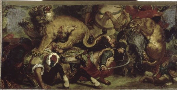 Delacroix's Lion Hunt at the 1855 Exposition Universelle - 3 Quarks Daily