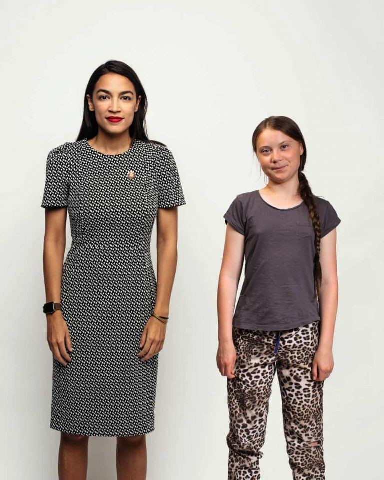 When Alexandria Ocasio-Cortez met Greta Thunberg: 'Hope is contagious ...