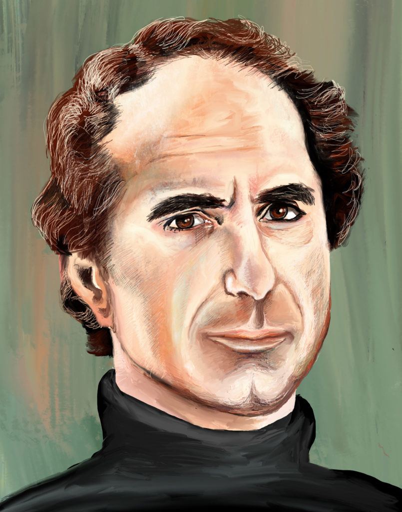 Philip Roth drew and smudged and drew again the line between life and ...