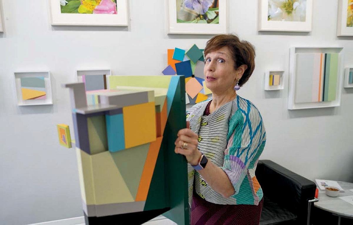 Straight Lines and Odd Angles: Judith Seligson’s geometric abstractions ...