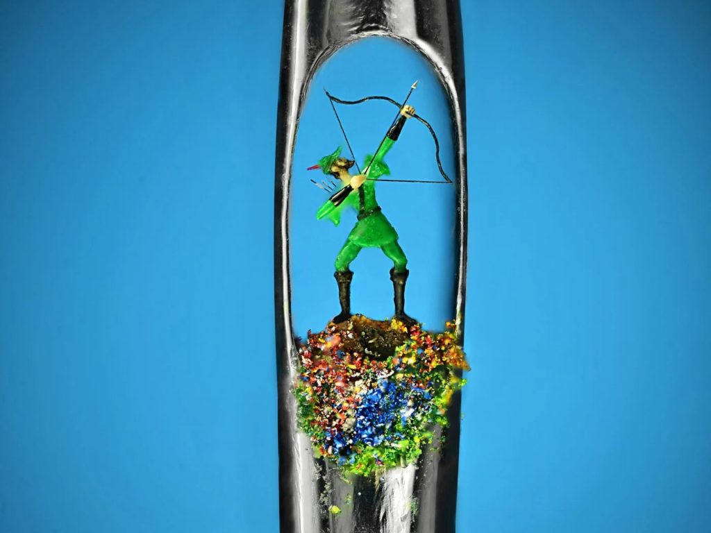 Sometimes painted with a single eyelash, Willard Wigan’s tiny ...