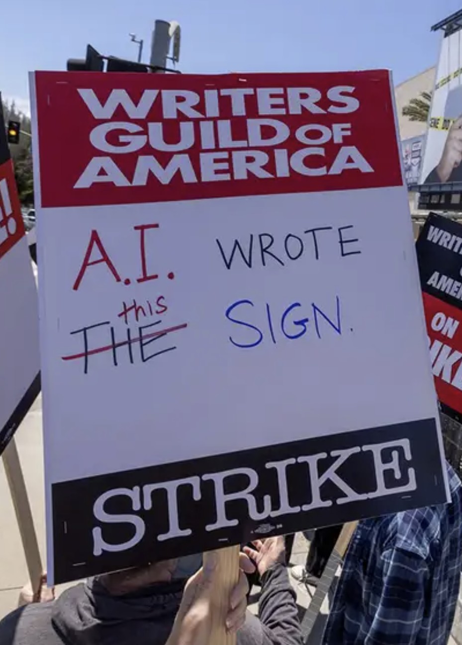 Why use of AI is a major sticking point in the ongoing writers' strike ...