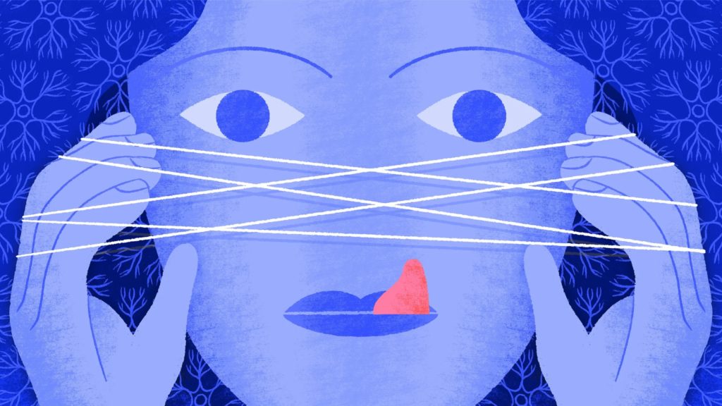 Sticking out your tongue while doing delicate work with your hands reveals a history of ...