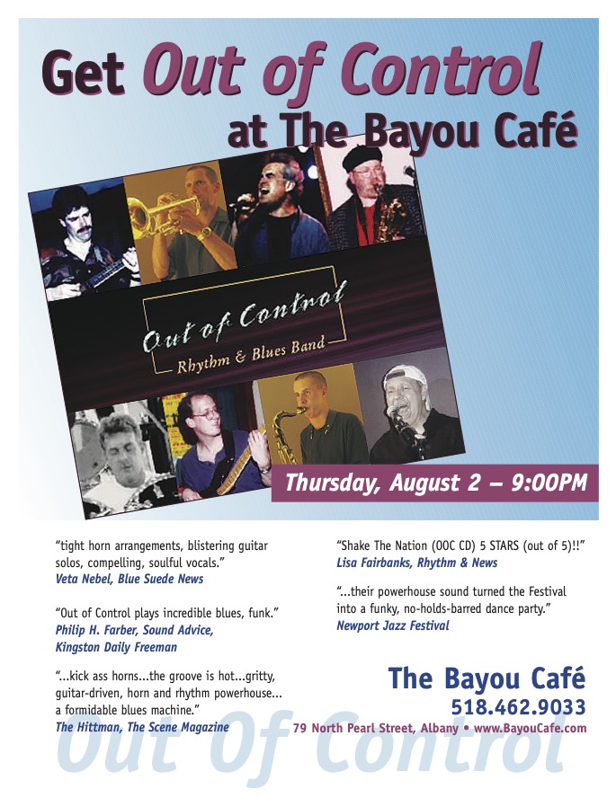 On the Road with the Out of Control Rhythm and Blues Band - 3 Quarks Daily