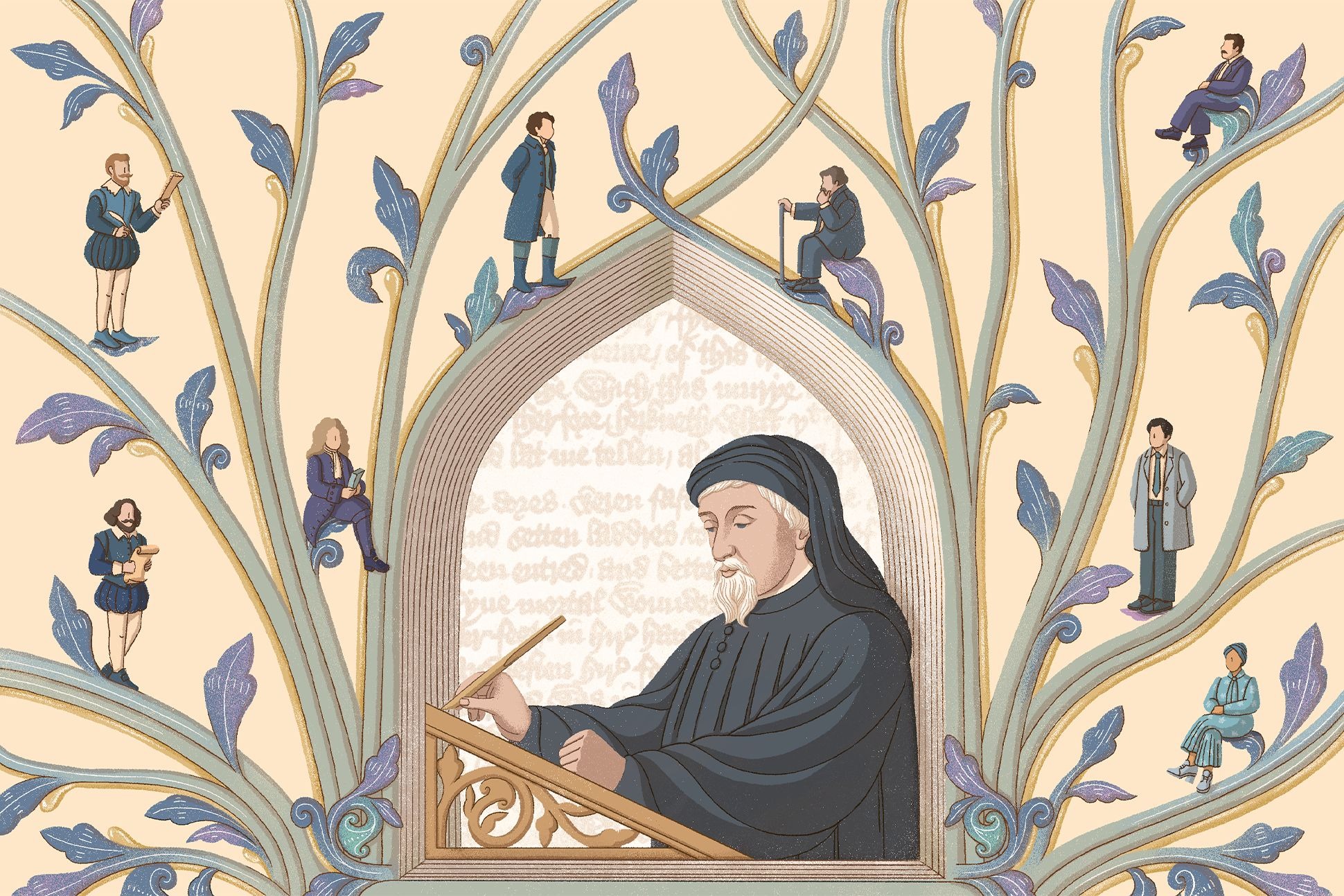 Arsy-versy Argy-bargy: How Chaucer remade language - 3 Quarks Daily