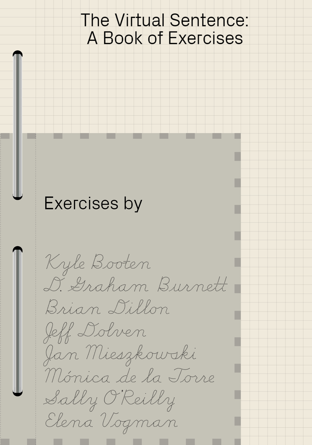 The Virtual Sentence: A Book of Exercises - 3 Quarks Daily