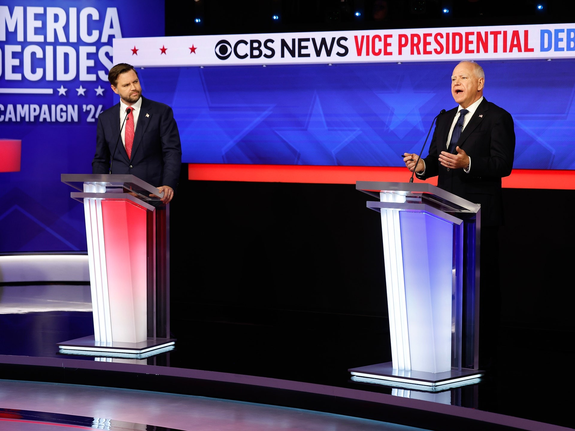 the matchup came down to Tim Walz’s record in Minnesota versus his ...