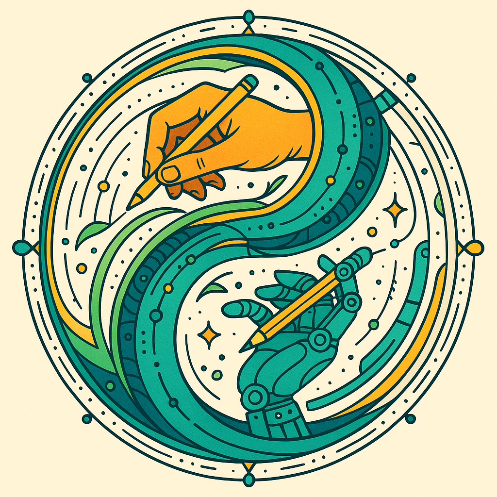 Some Hybrid Remarks on Man-Machine Collaboration - 3 Quarks Daily